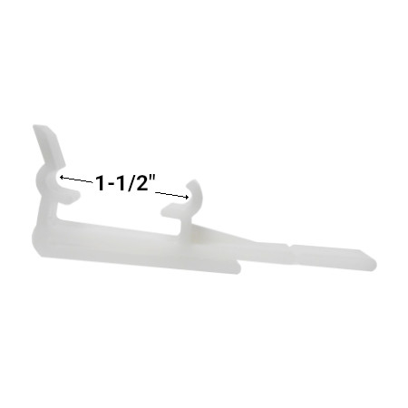 Vertical Blind Valance Clips | Vertical Blind Repair | BlindParts.com