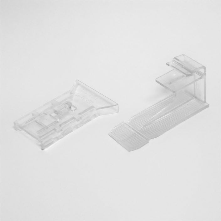 Graber 2-Piece Sliding Valance Clip w/ Extended Projection - BlindParts.com