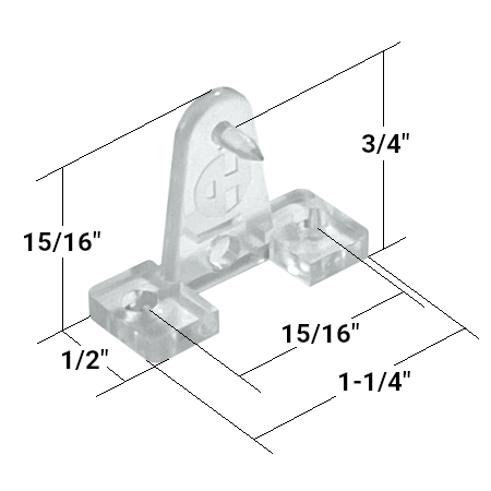 Mini Blind Cord Lock #1 | Mini Blind Repair Parts | BlindParts.com