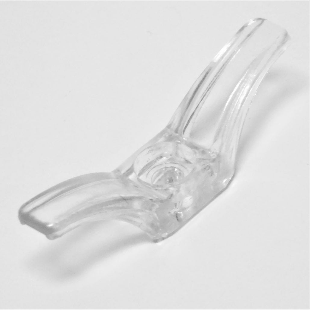 Clear Plastic Cord Cleats - 2 Pack - BlindParts.com