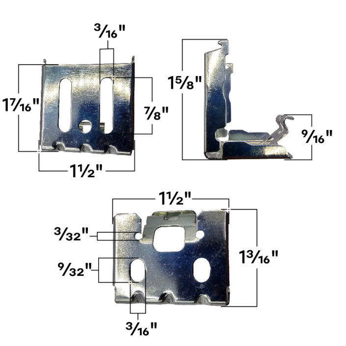 Mini Blind Installation Brackets Archives - BlindParts.com