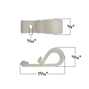Hold and Tie Down Clips for Blinds and Shades Archives - BlindParts.com