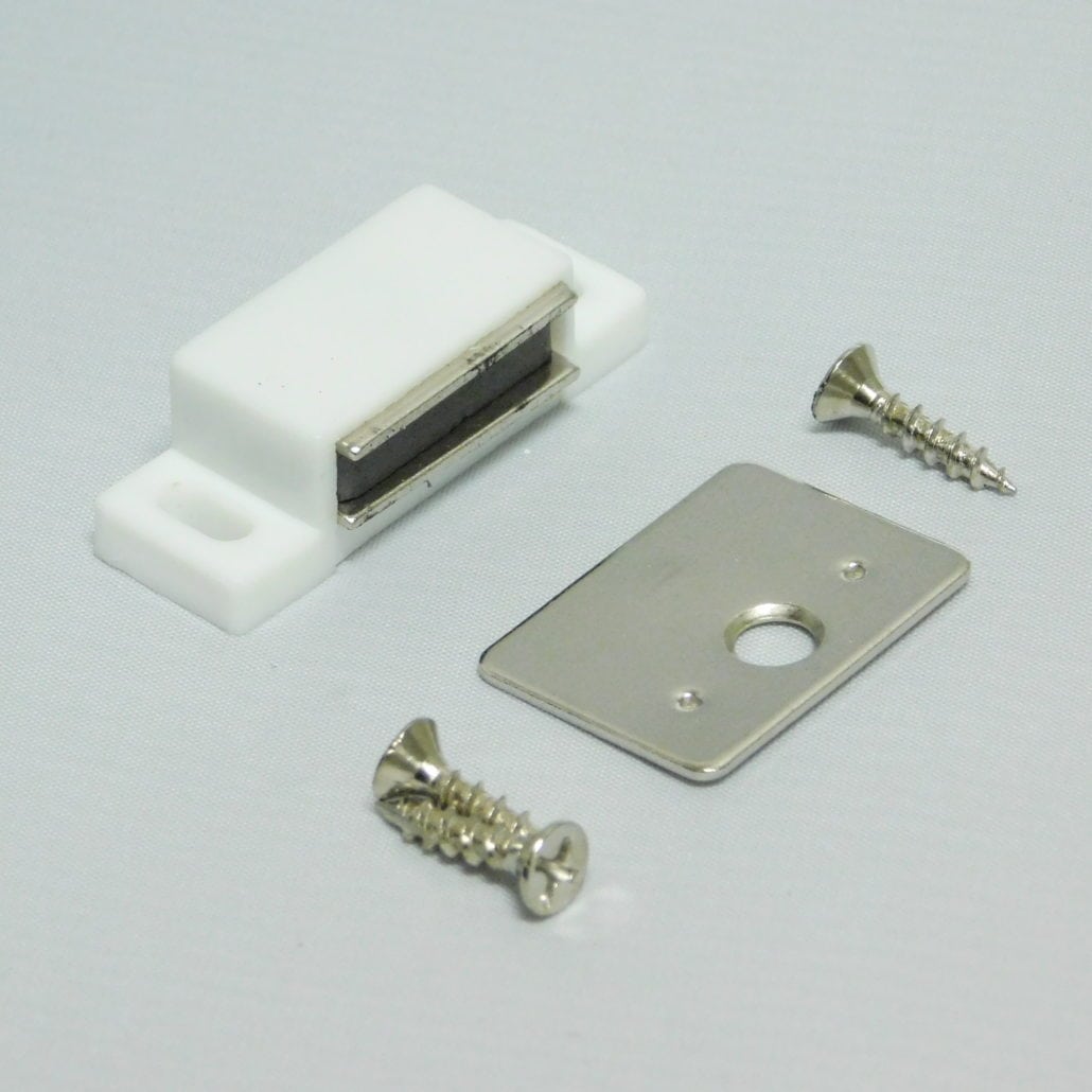 Shutter Magnet & Catch Plate Set - BlindParts.com