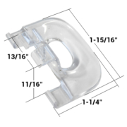 Graber/Bali Cordless Cellular Shade Handle | Newer Style - BlindParts.com