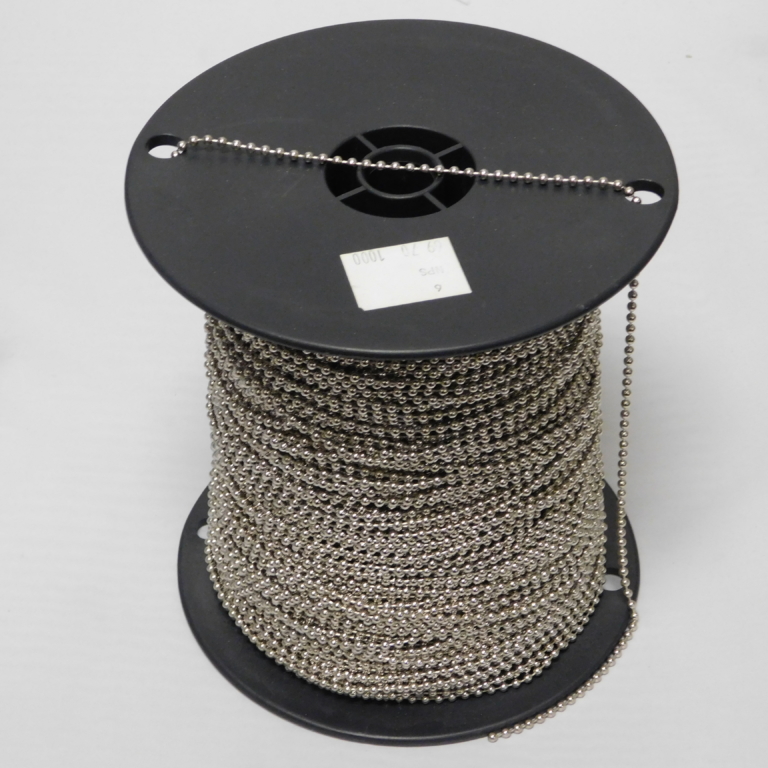 #6 Nickel Plated Steel Beaded Ball Chain for Vertical Blinds ...