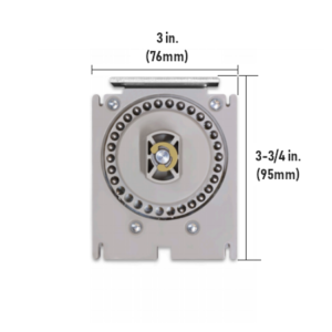 Mecho/5 Roller Shade Standard Bracket Chain Drive - BlindParts.com