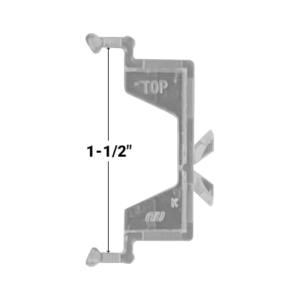 Levolor Low Profile Twist-Style Valance Clip for Wood Blinds ...