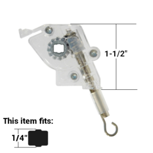 Levolor Heavy Duty Low Profile Wand Tilt Mechanism - BlindParts.com