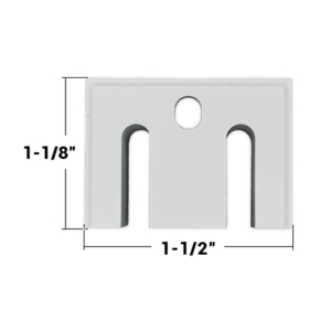 Hunter Douglas Silhouette Installation Bracket Spacer - 3 pack ...
