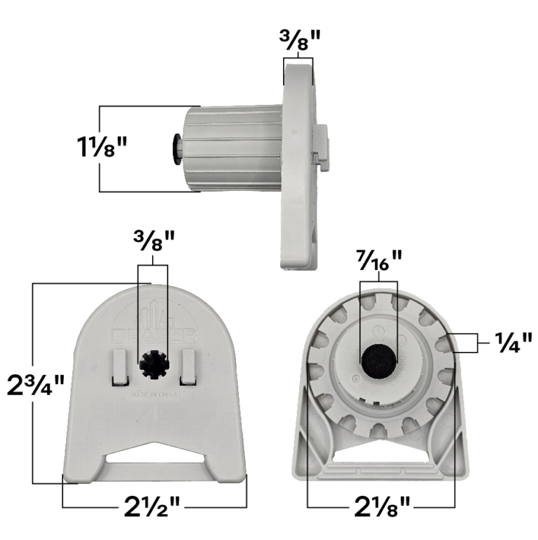 Draper Roller Shade Parts - BlindParts.com