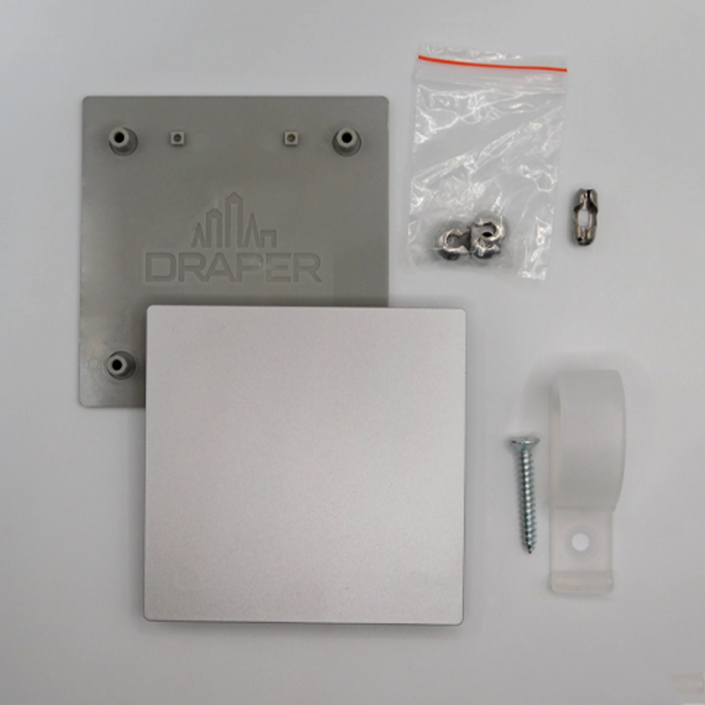 Mecho/5 Roller Shade Standard Bracket Chain Drive - BlindParts.com