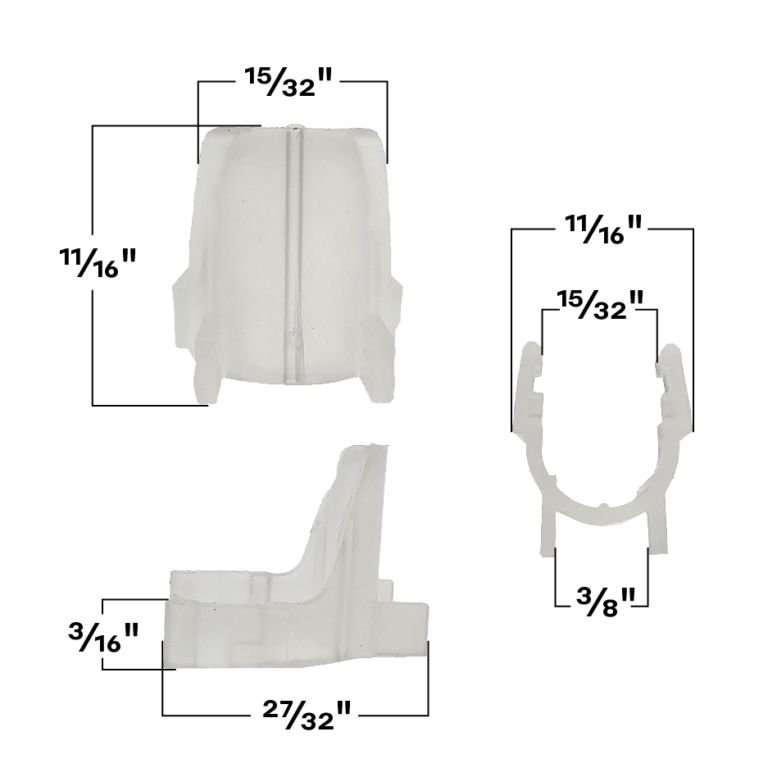 Easy Glide Cradle Cover for Honeycomb Shades - BlindParts.com
