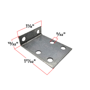 Window Cover Mounting L-Bracket #2 - BlindParts.com