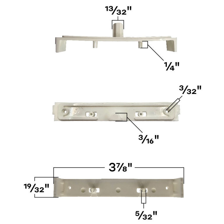 Louvolite Fascia 4in Chain Guide — R3030 40 - BlindParts.com