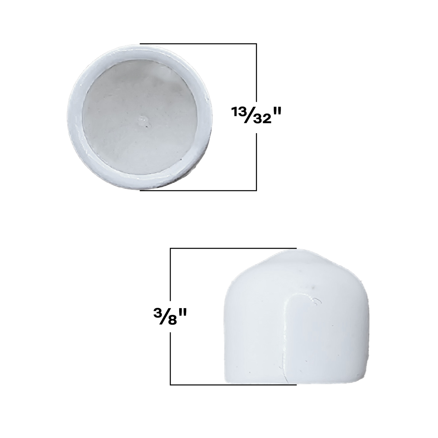 Window Covering Rubber Cap - BlindParts.com
