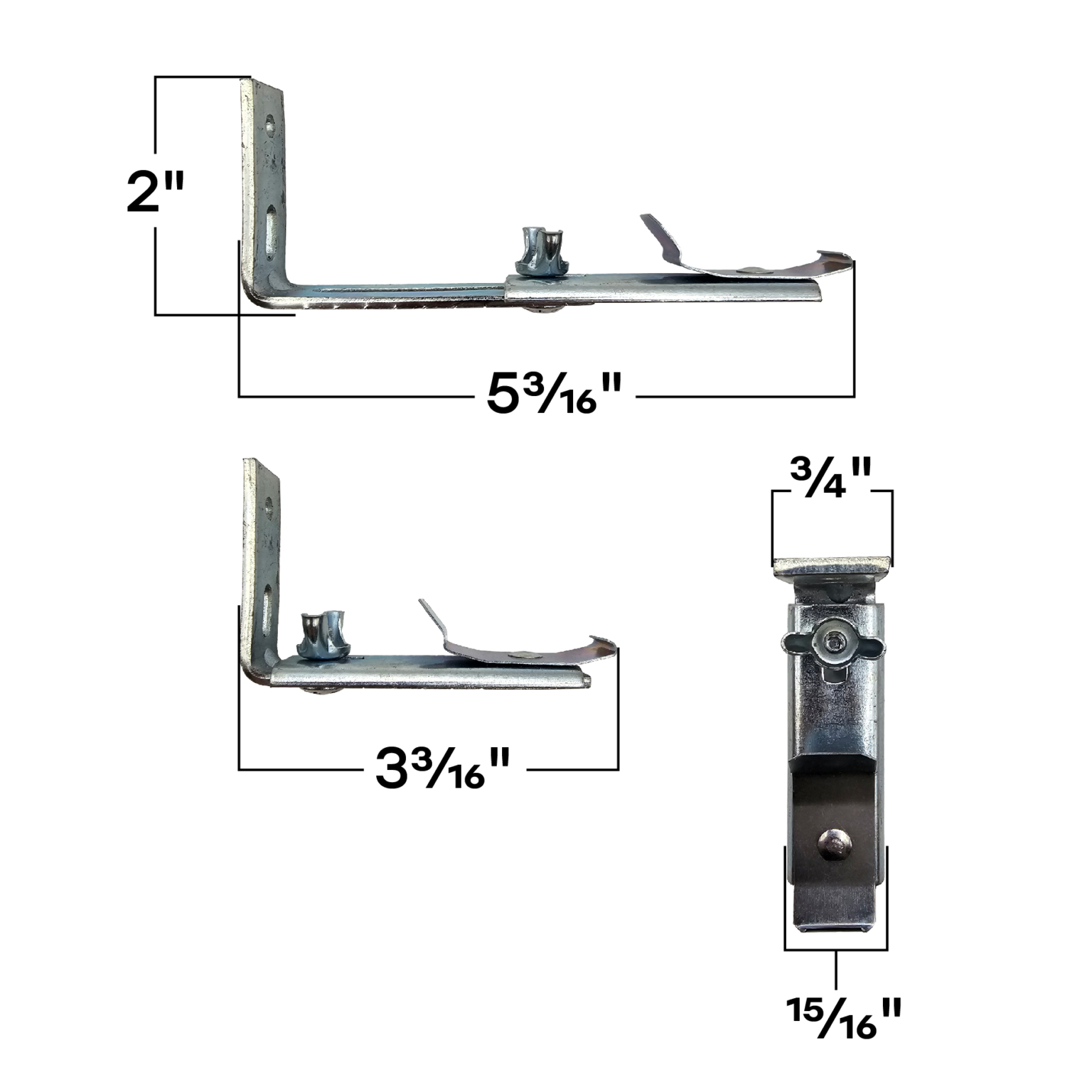 Levolor Vertical Blind Wall Mount Bracket #4 - BlindParts.com