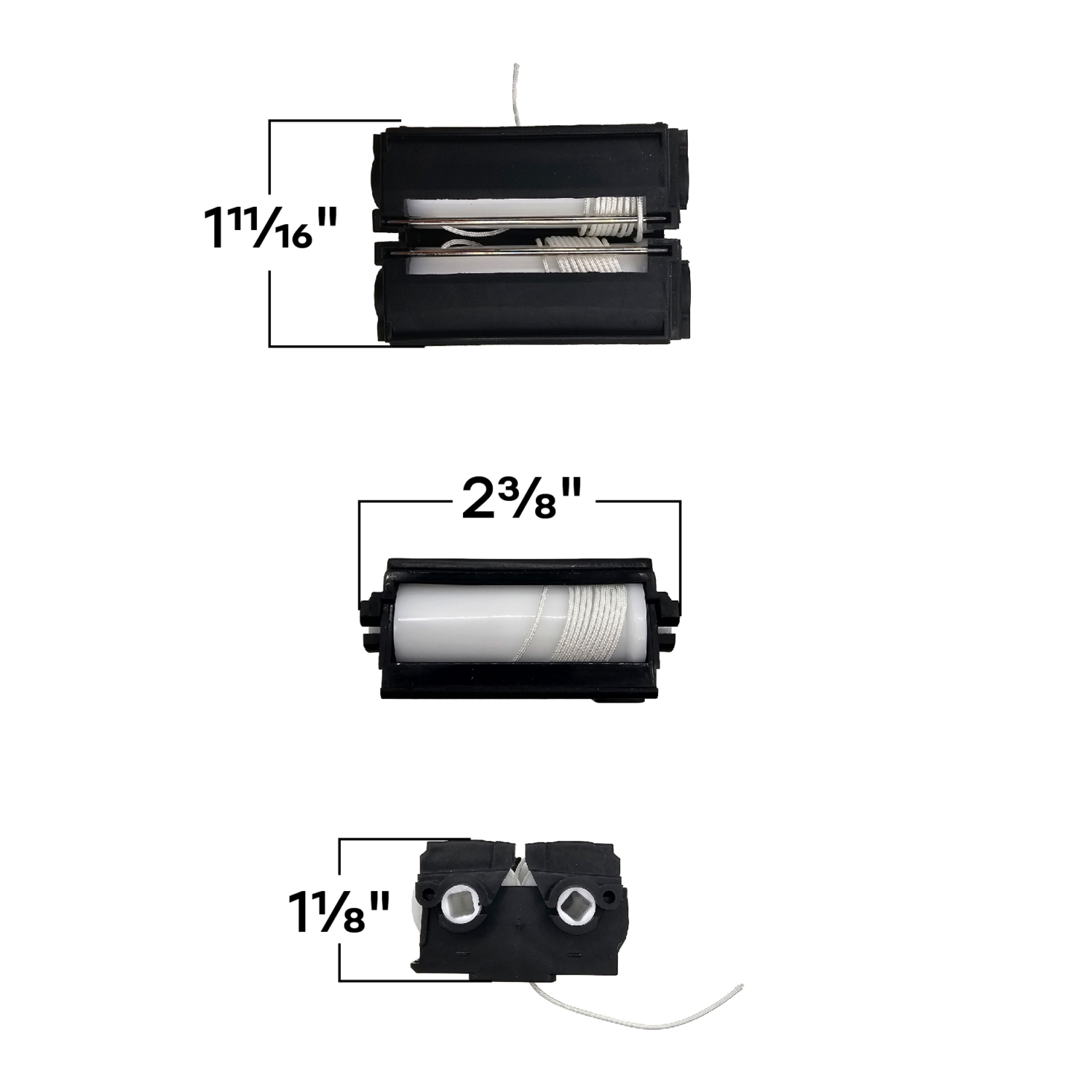 Graber Cordless TDBU Cellular Shade Dual Spool Assembly - BlindParts.com